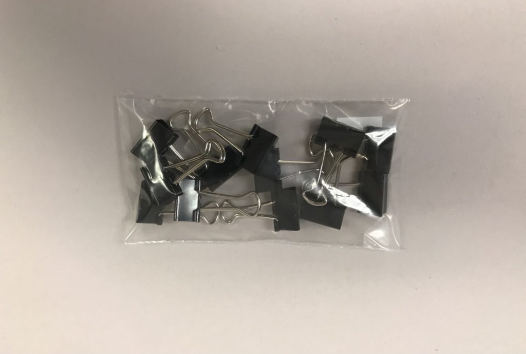 Fold Back Clips – 3/4″ – Realty Shop