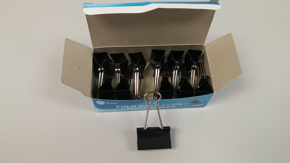 Fold Back Clips – 1 1/4″ – Realty Shoppe